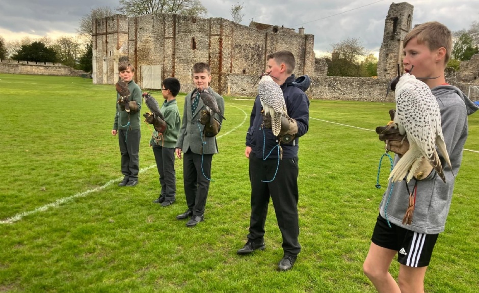 Falconry Commoner, week 1 - The Pilgrims' School