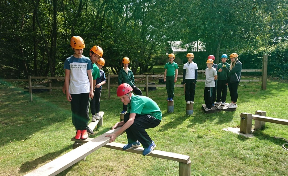 Team building at the Tile Barn - The Pilgrims' School